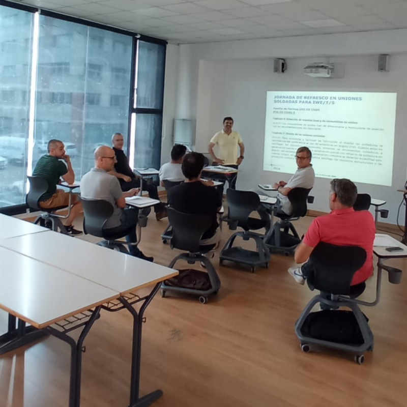 Nueva Jornada de Refresco en Uniones Soldadas - Ocasiones especiales