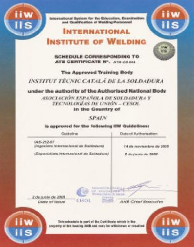 Nueva aprobación del IIW para el ITCS - Noticias