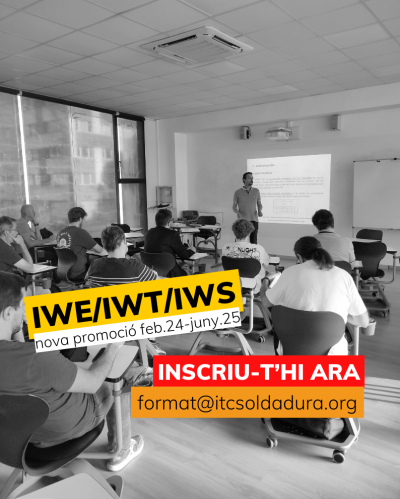 Nueva promoción IWE/IWT/IWS. Inscríbete ahora! - Noticias